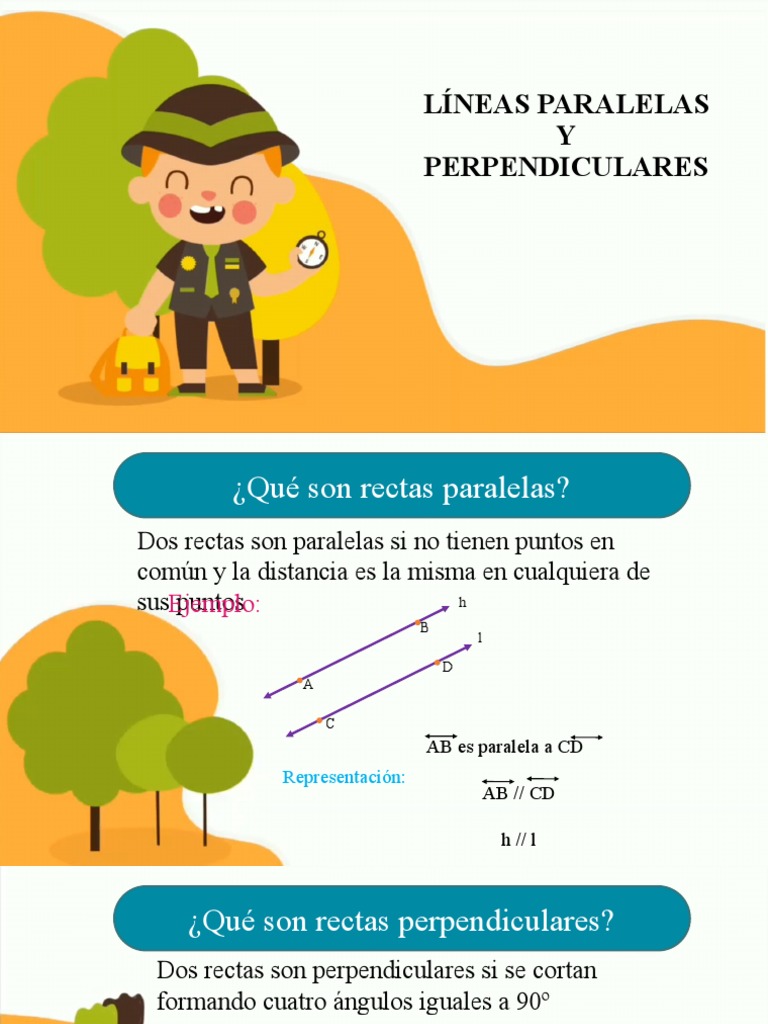 Paralelas y Perpendiculares | PDF