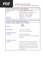 MSDS Hand Soap PDF | PDF | Dangerous Goods | Personal Protective Equipment
