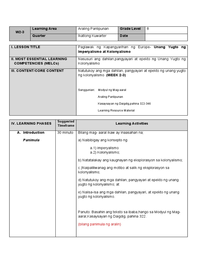 KS3 LeaP AP8 Q3 Week2 | PDF