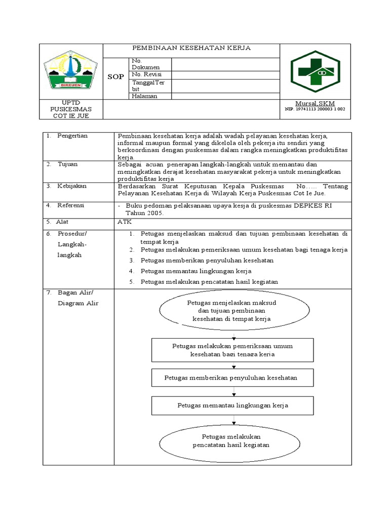 Sop Pembinaan Kesker | PDF | Sains & Matematika
