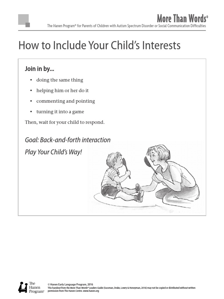 BC Handouts Part 3 | PDF | Autism Spectrum