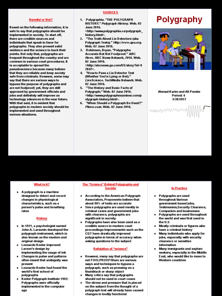 4th Quarter Project | PDF | Polygraph