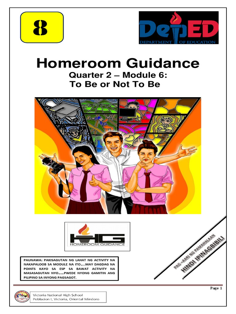 Homeroom Guidance 8 | PDF