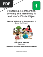 Grade 1 Recognizing and of A Whole | PDF | Lesson Plan | Teaching ...