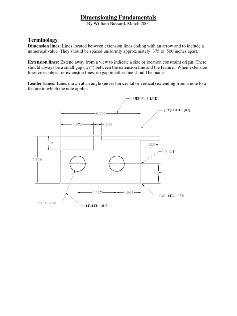 Dimensioning Fundamentals | PDF | Dimension | Space