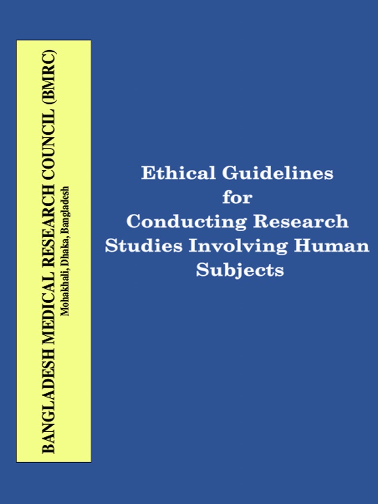 Ethical Guidelines | PDF | Bioethics | Informed Consent