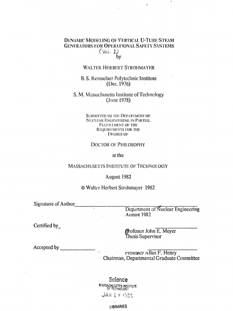 Mit Thesis-547 Pages | PDF | Heat Transfer | Heat