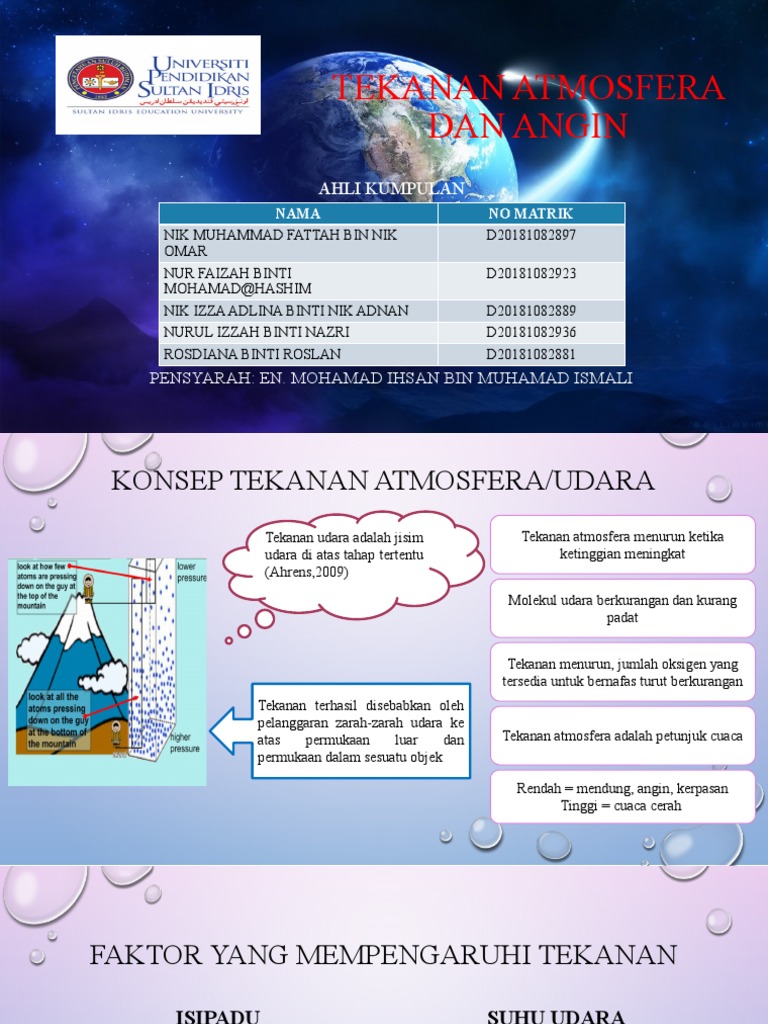 Tekanan Atmosfera Dan Angin | PDF