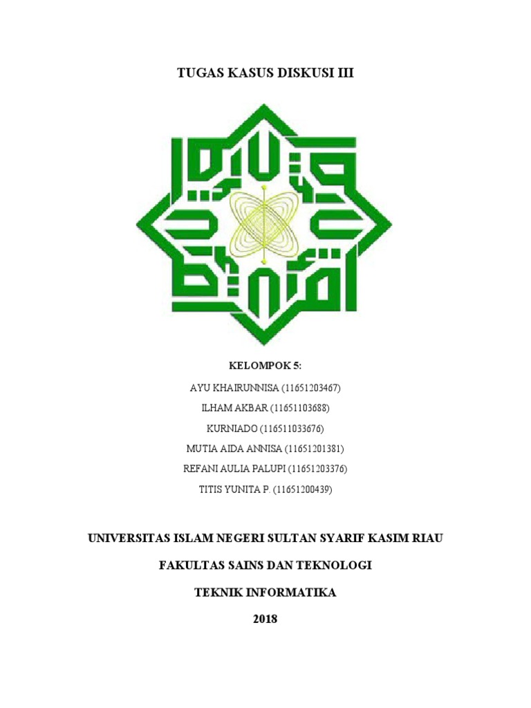 Tugas Kasus Diskusi III | PDF