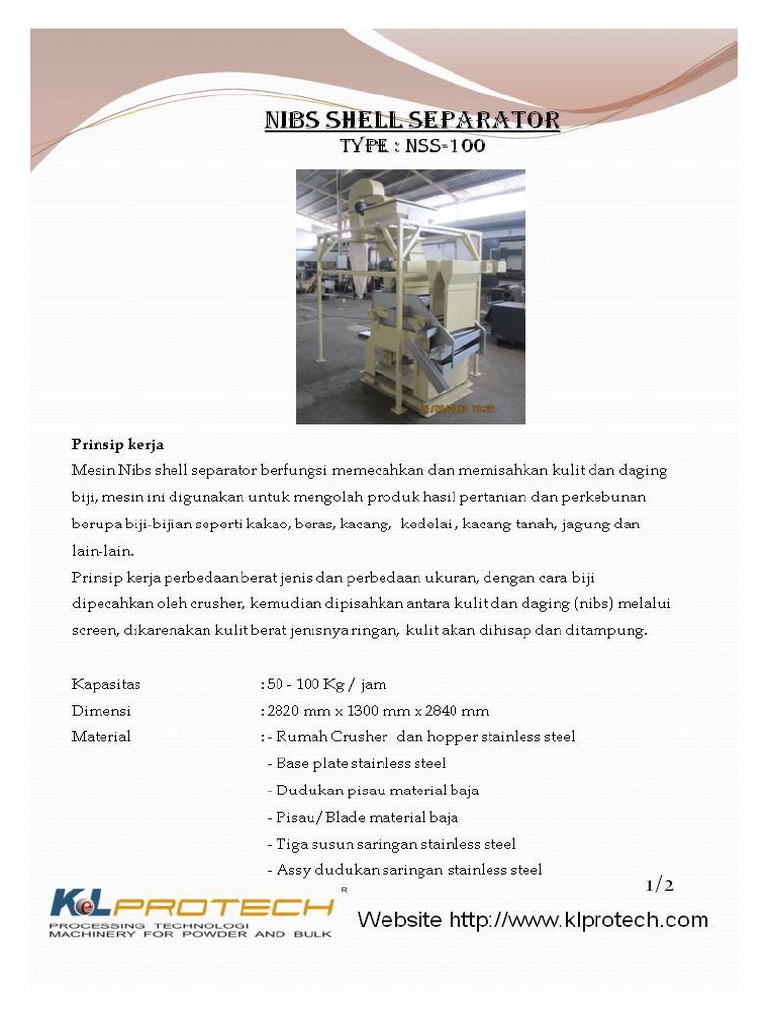 Brosur NSS 100 | PDF