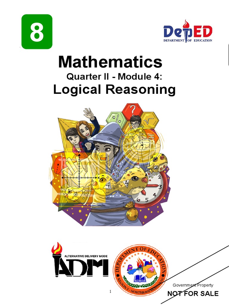 Edited Math 8 Quarter 2 Mod 4 Logical Reasoning | PDF | Deductive ...