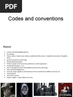 Action Genre Codes & Conventions | PDF
