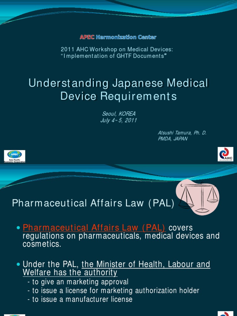 Japanese Medical Device Regulations | PDF | Medical Device | Safety