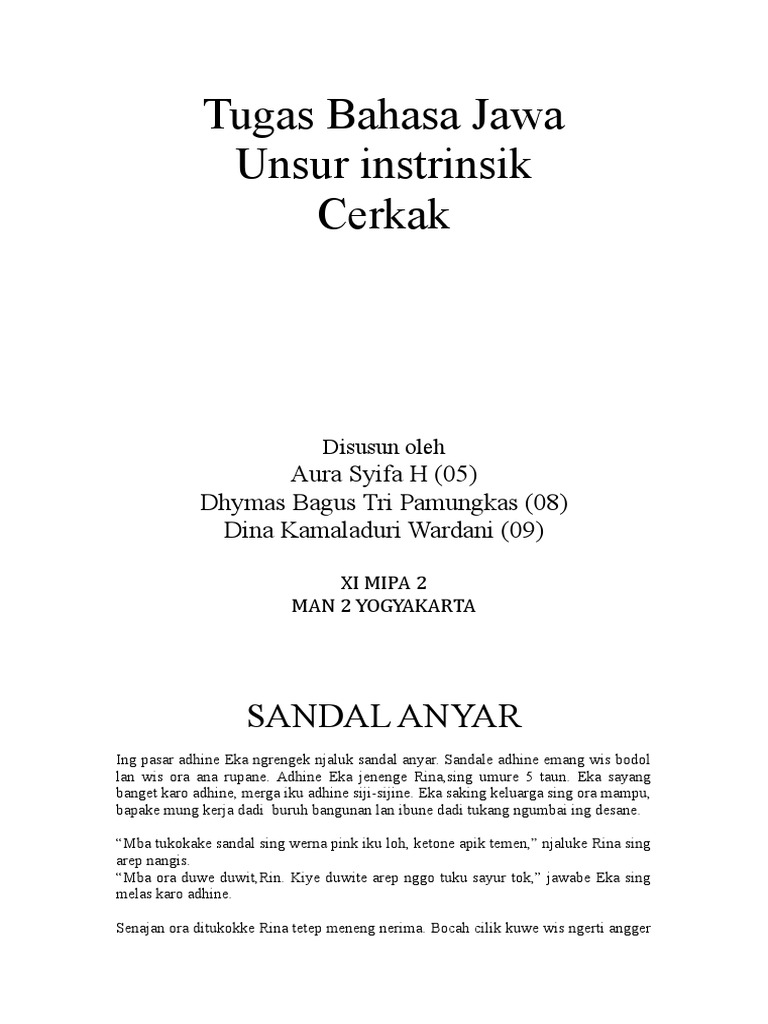 Cerkak | PDF