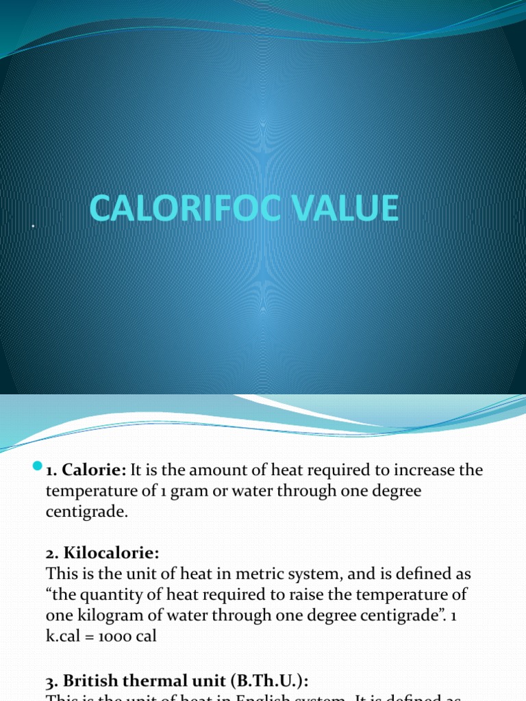 Lecture 3 | PDF | Calorie | Chemical Energy Sources