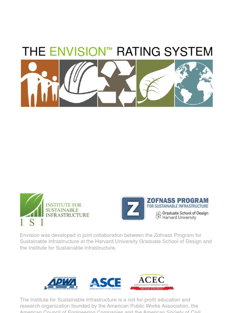 Envision: THE Rating System | PDF | Wetland | Sustainability