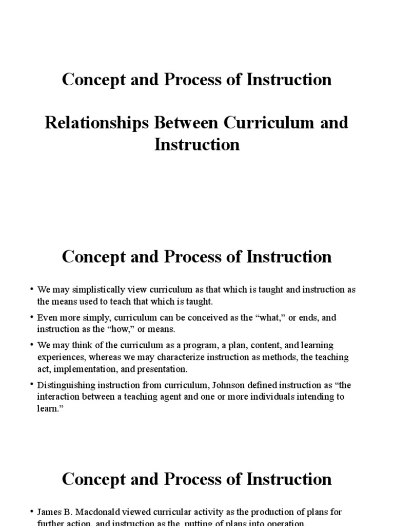 Curriculum and Instruction Models Explained | PDF | Curriculum | System