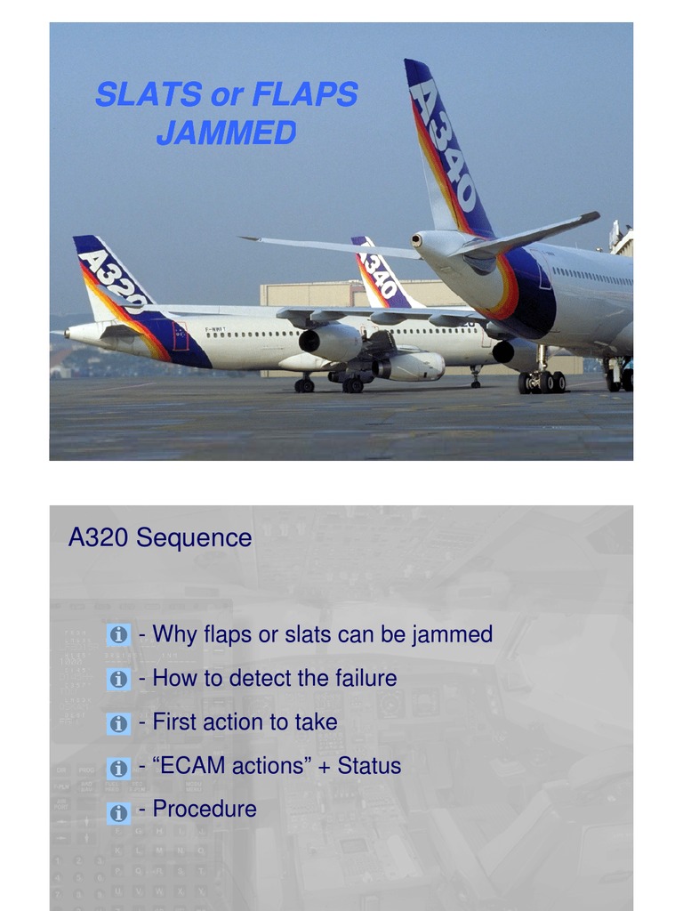 A320-Slats or Flaps Jammed | PDF