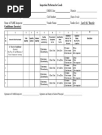 Sample Inventory Form | PDF