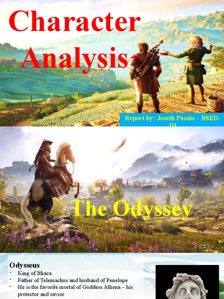 Character Analysis - The Odyssey | PDF | Penelope | Odysseus