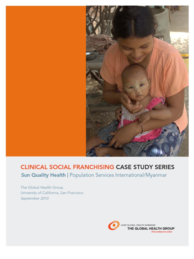 PSI and Health in Myanmar 2009 - EforD | PDF | Franchising | Health Care