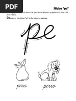 La Silaba PA para Ninos de 4 Anos | PDF | Arte