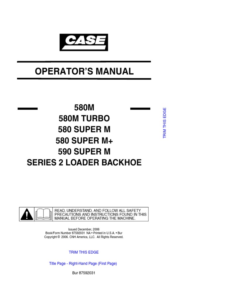 580M, 580M Turbo, 580 Super M, Super M+,590 Super M Series2 Tier 2 ...