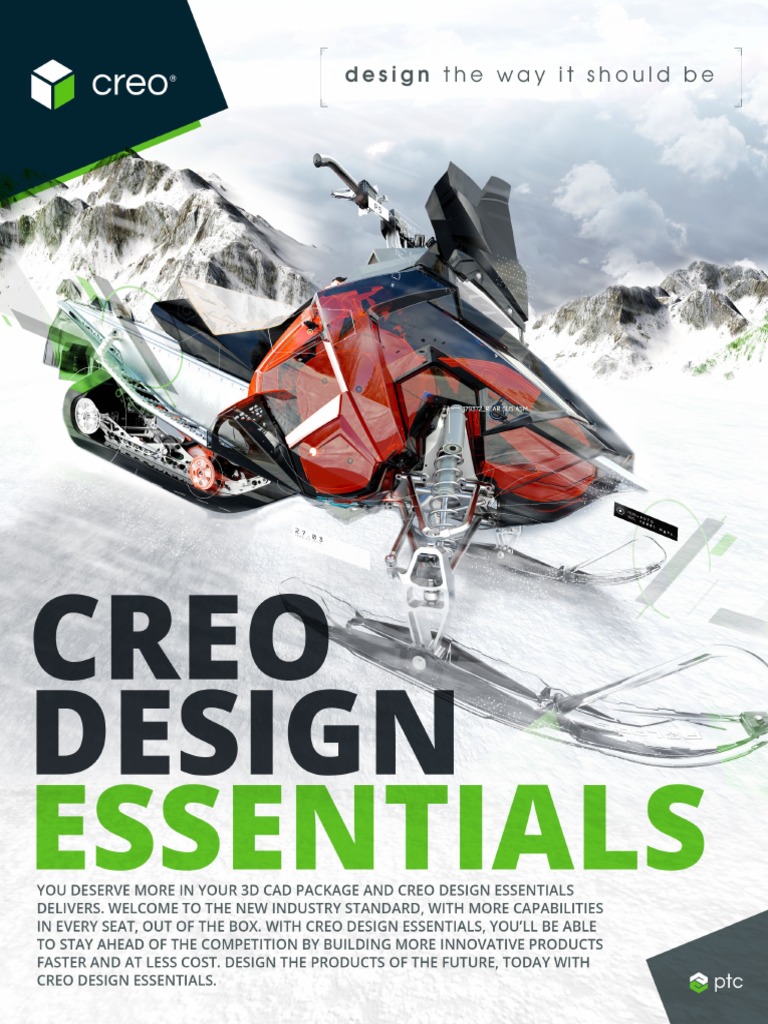 Creo Design Essentials Brochure (English) | PDF | Computer Aided Design ...