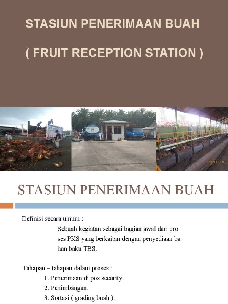 Materi 1 Daftar Sop Proses PKS | PDF | Teknologi & Rekayasa