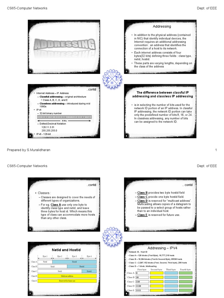 Lecture 9 Addressing Arp Rarp Icmp Dhcp Pdf Ip Address