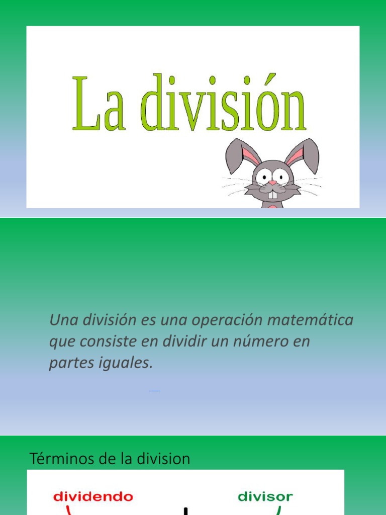 La Division y Sus Terminos | PDF