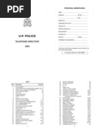 Up Police Directory | PDF
