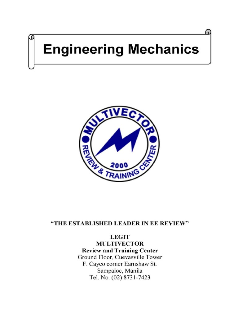 Engineering Mechanics | PDF