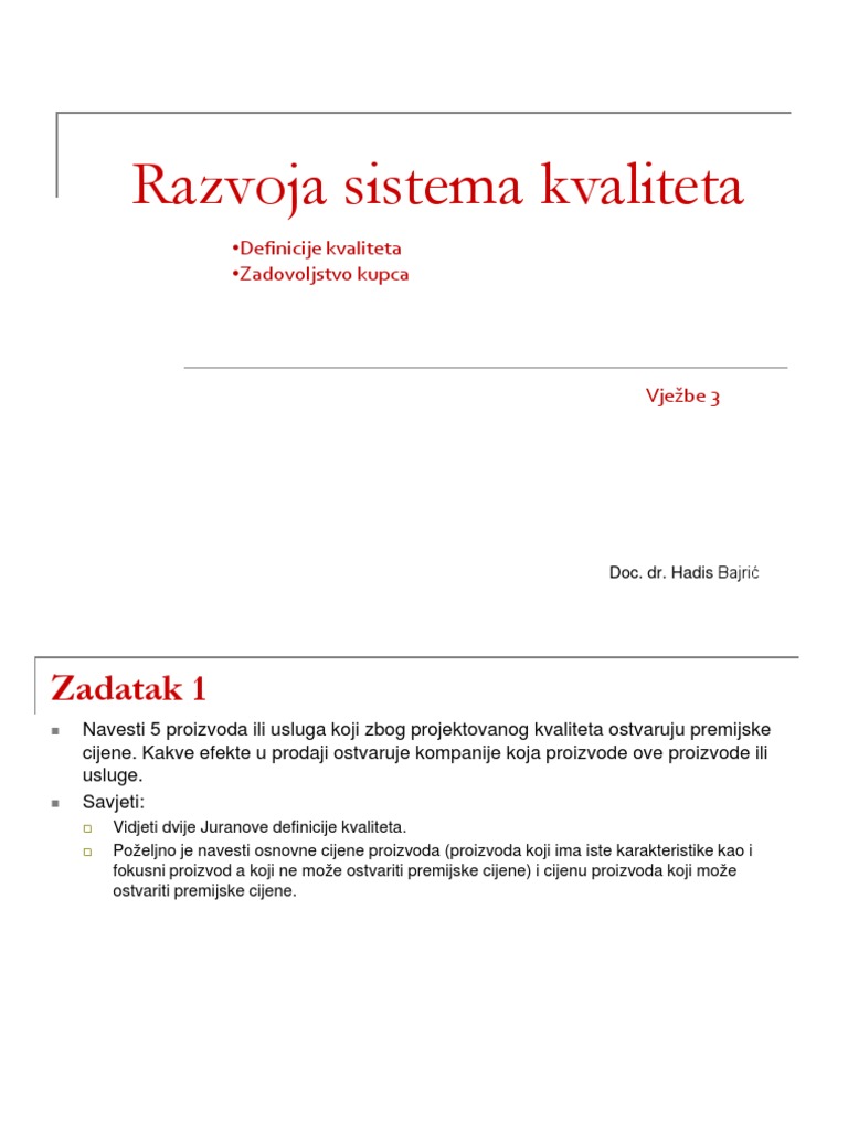 Vjezbe - 3. Sedmica - Odgovori | PDF