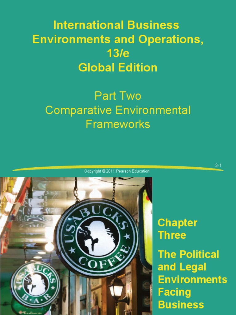 International Business Environments and Operations, 13/e Global Edition ...