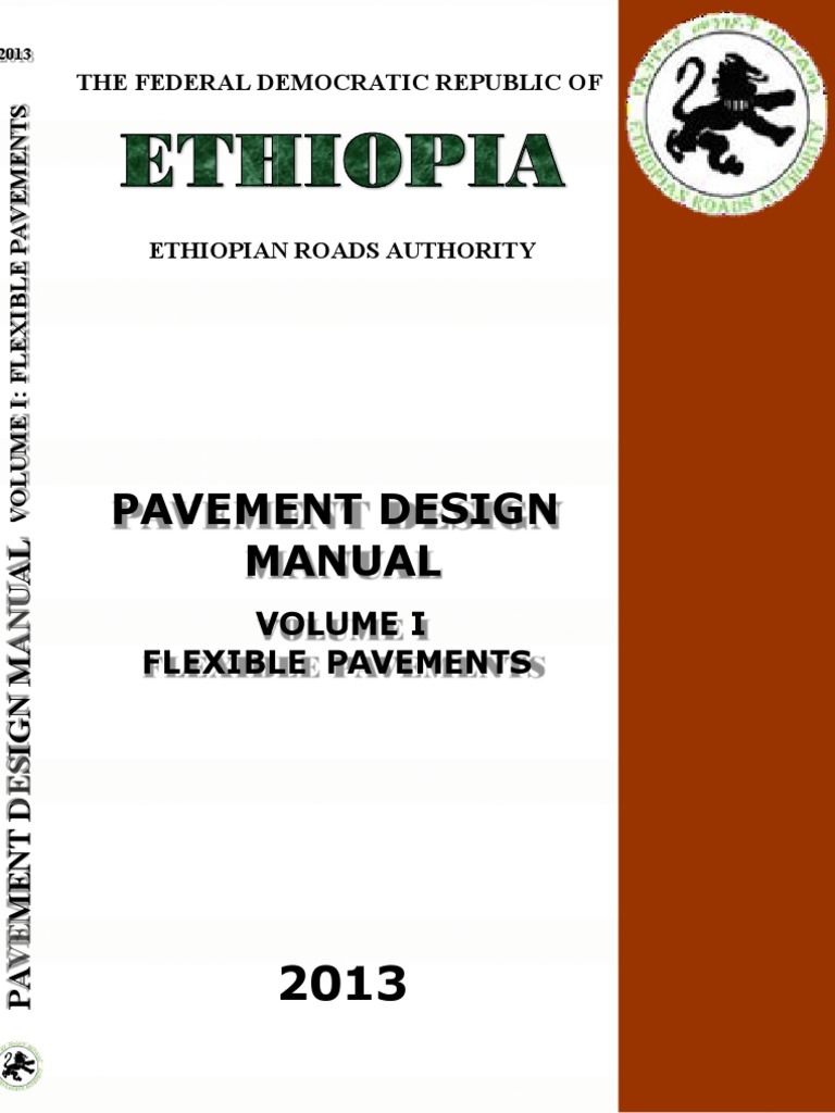 Pavement Design Manual Volume I Flexible Pavements Converted 1 | PDF ...