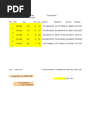 Open Loop Traverse Calculation Sheet | PDF | Spreadsheet | Computer Science