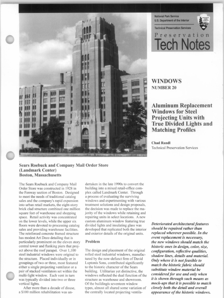 Aluminum Replacement Window For Steel Projectiong Units With True ...