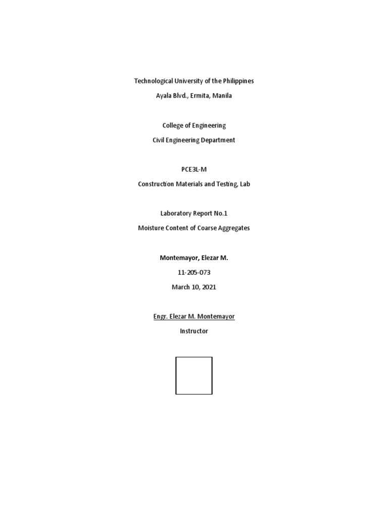 Laboratory Report Format | PDF Laboratory Report Format | PDF