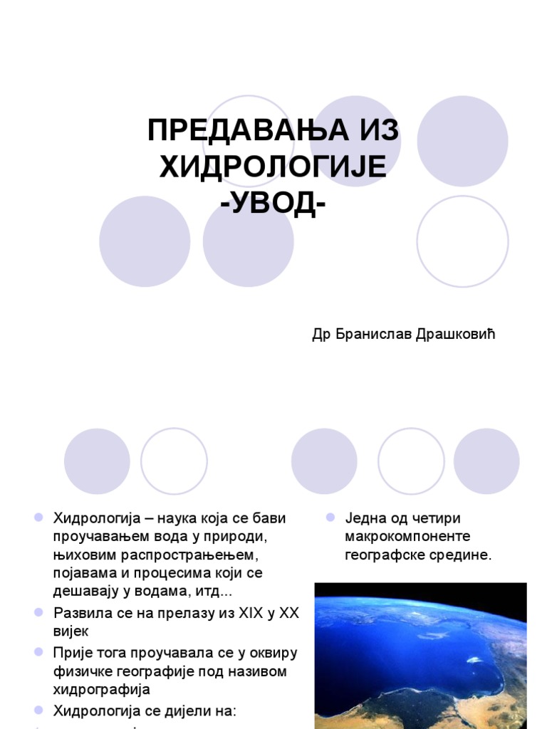 Uvod Podzemne Vode | PDF