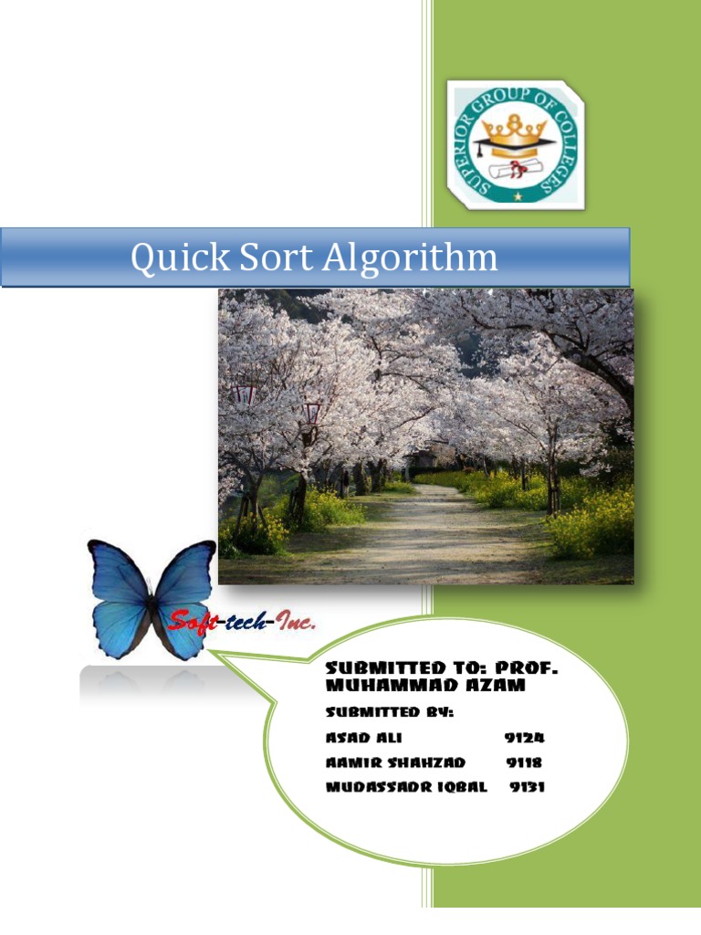 Quick Sort Algorithm | PDF | Time Complexity | Theoretical Computer Science