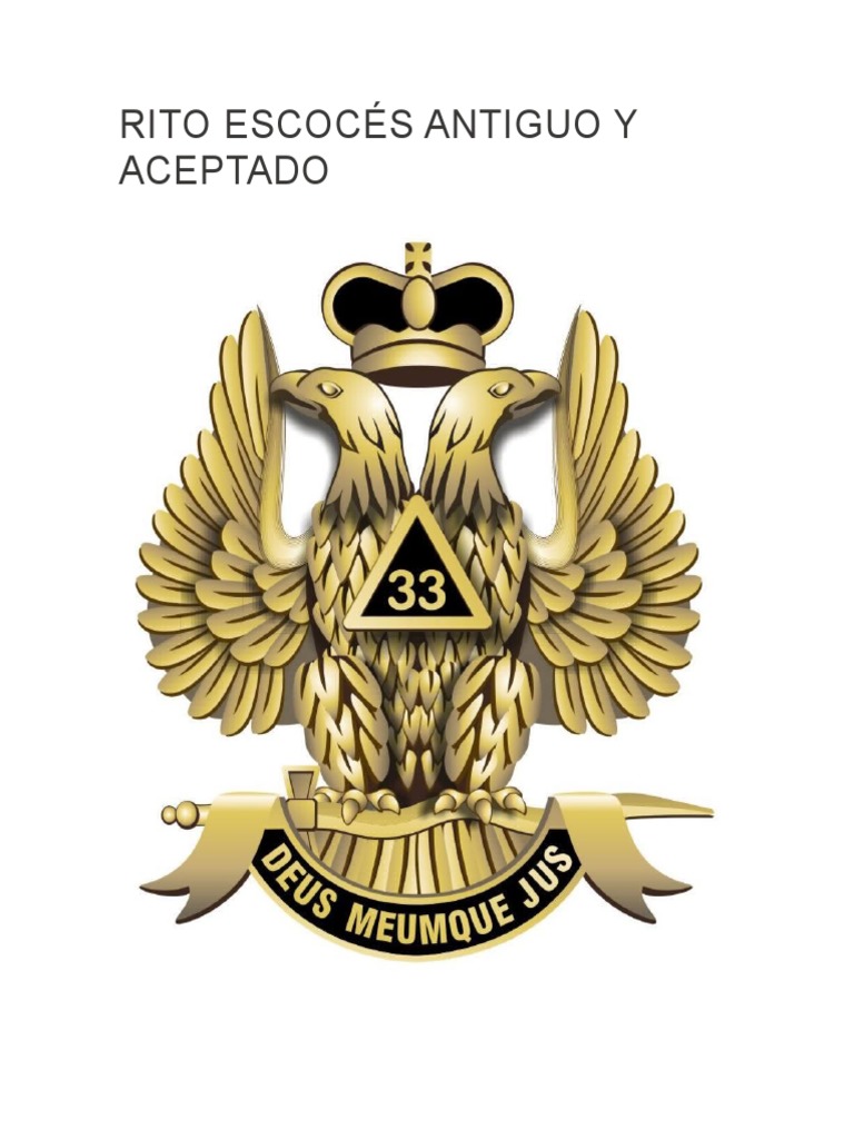Rito Escocés Antiguo y Aceptado | PDF | Masonería | Esoterismo occidental