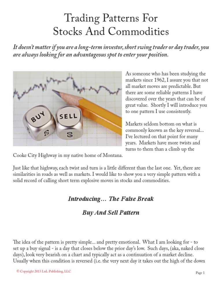 Larry Williams - Trading Patterns For Stocks and Commodities | PDF ...