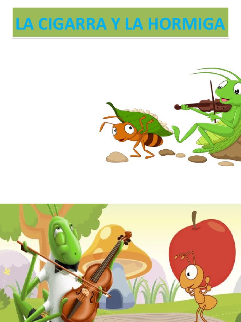 La Cigarra y La Hormiga | PDF