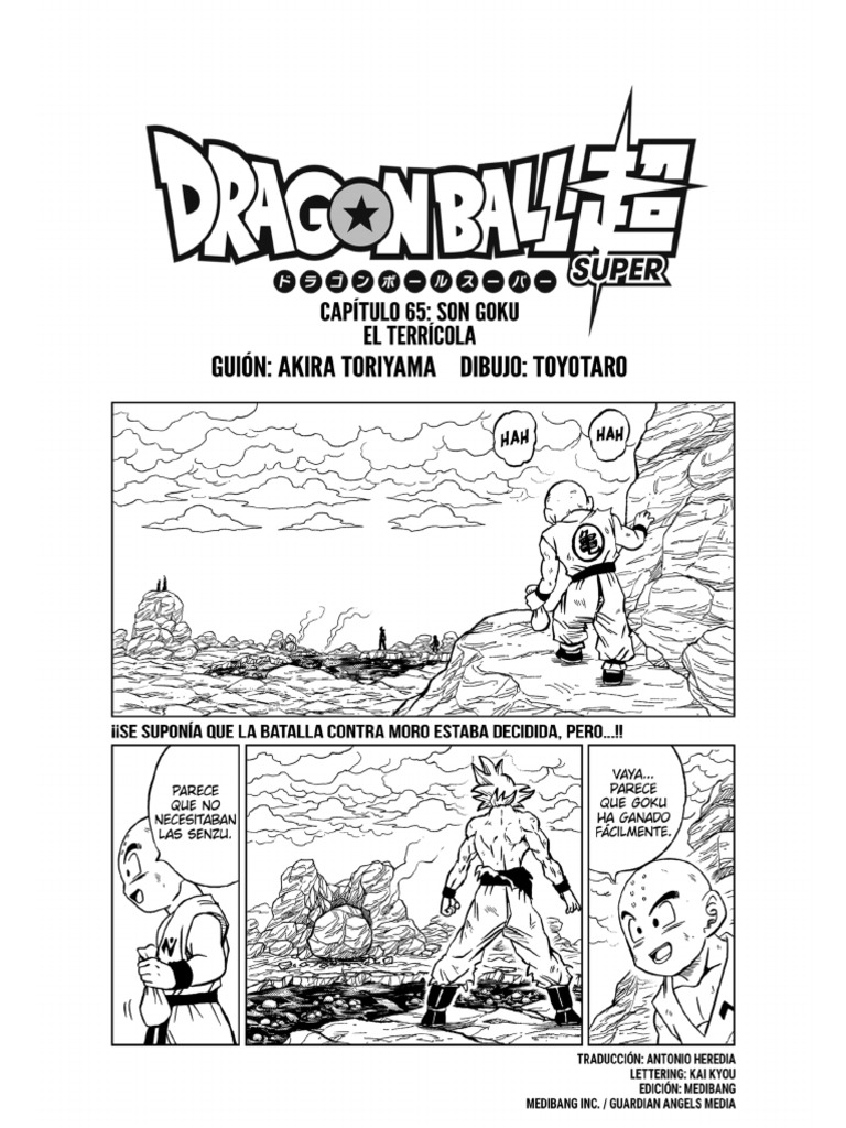 Manga DBS 65 Español | PDF