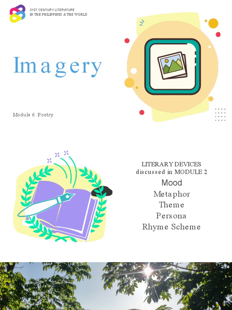 Module 6 - Imagery and Symbolism in Poetry | PDF | Poetry