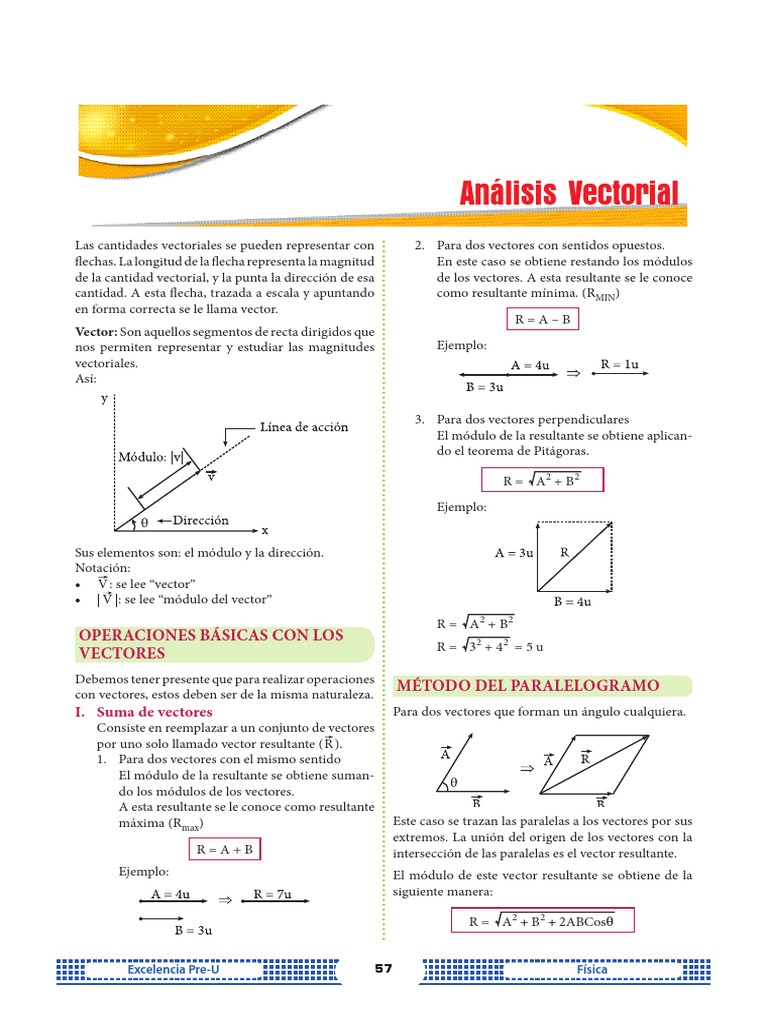 02 Analisis Vectorial | PDF | Vector Euclidiano | Espacio