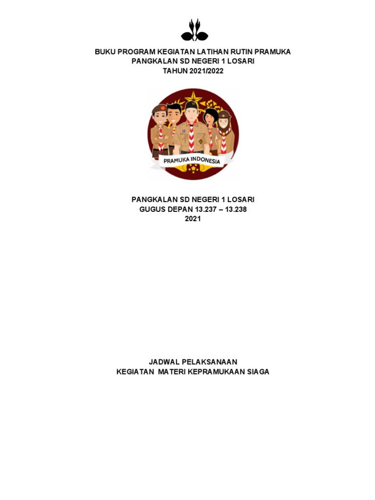 Latihan Rutin Gerakan Pramuka Siaga Tata | PDF