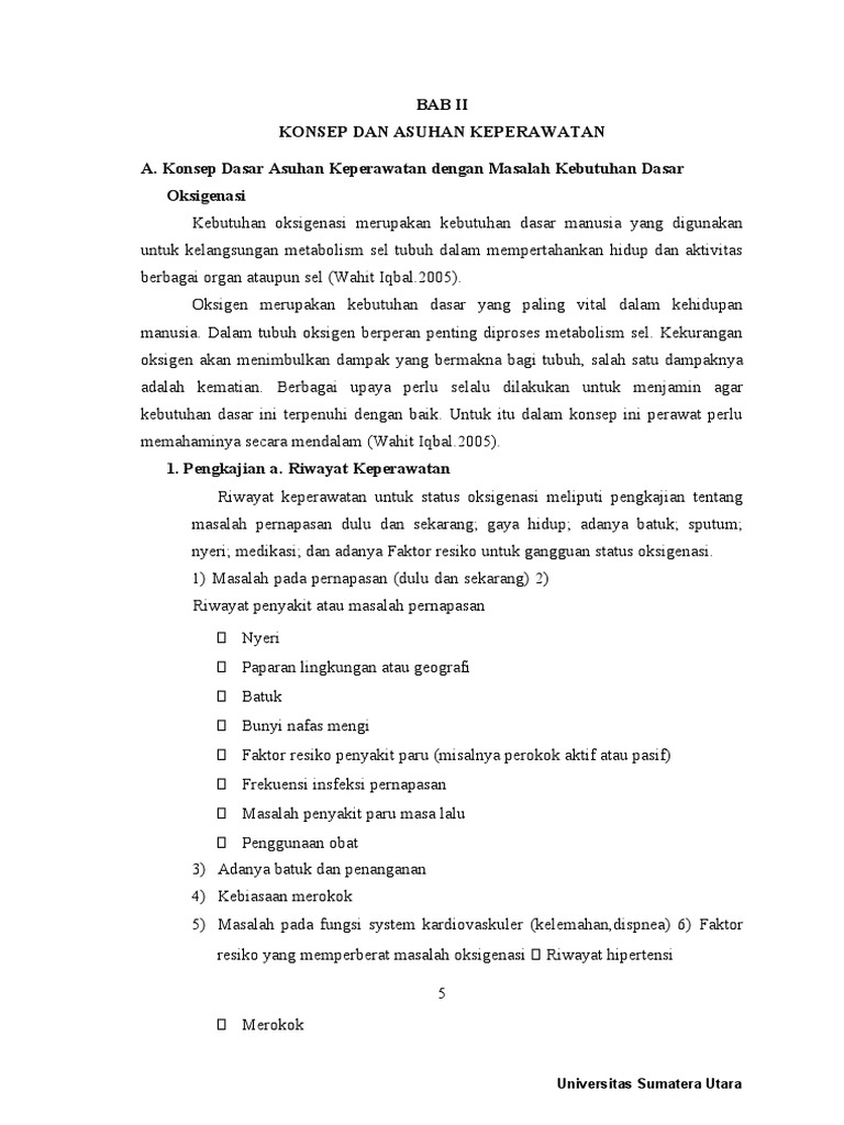 Askep Oksigenasi | PDF