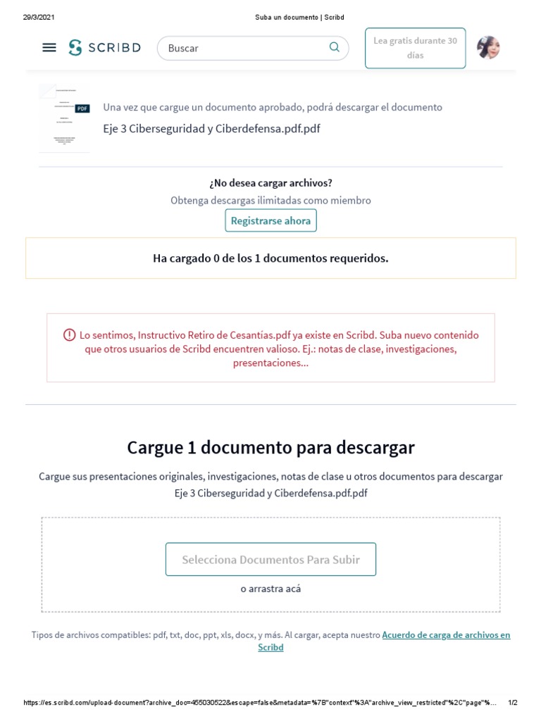 Suba Un Documento - Scribd | PDF | Scribd | Obras intelectuales